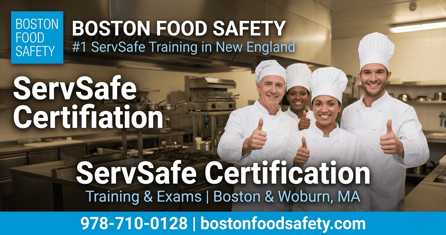ServSafe Certification Boston | Class, Exam & Allergen Training